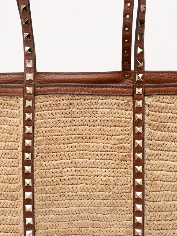 Valentino Garavani Rockstud Woven Tote