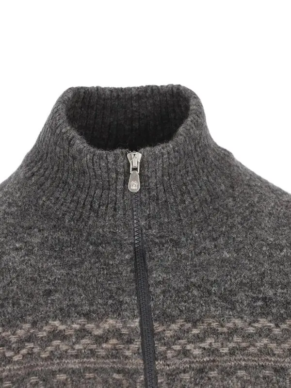 Brunello Cucinelli Alpaca Zip-up Cardigan