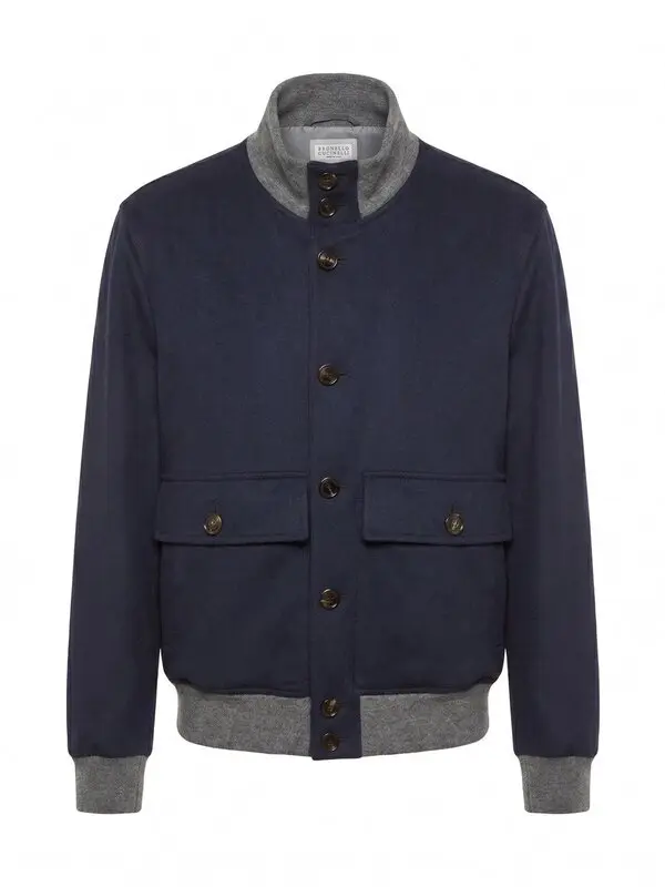 Brunello Cucinelli Cashmere Jacket - Multicolor