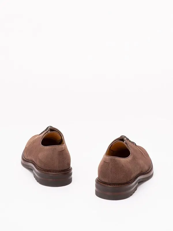 Brunello Cucinelli Calf Leather Lace-up Derby Shoes - Multicolor