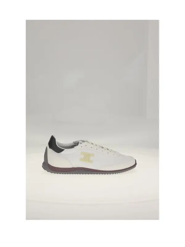 Celine Low Top Sneaker With Triomphe Detail - Multicolor