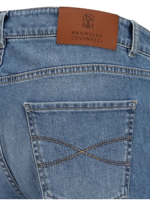 Brunello Cucinelli Straight Leg Jeans