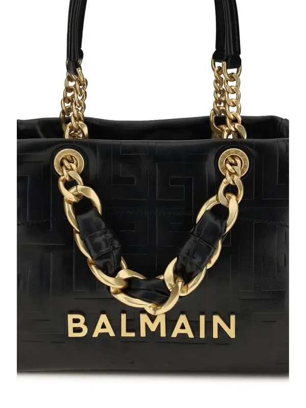 Balmain Small Cabas 1945 Tote Bag