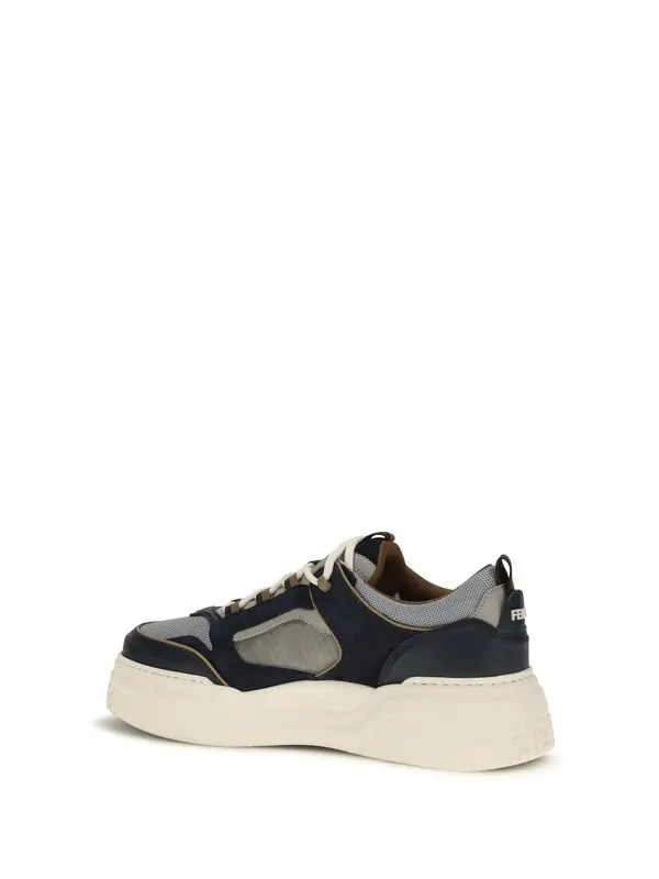 Fendi Force Lace-up Sneakers - Multicolor
