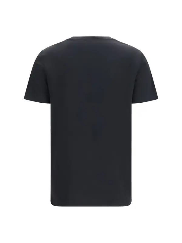 Balmain Cotton Logo T-shirt - Black