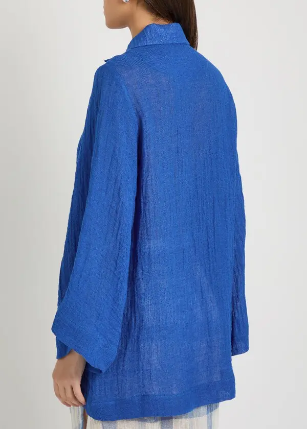 Lisa Marie Fernandez V-neck Tunic - Blue