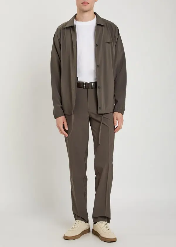 Emporio Armani Slim-leg Woven Trousers