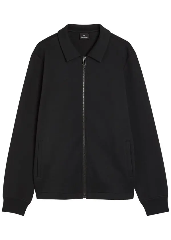 Paul Smith High-neck Zip-up Sweatshirt