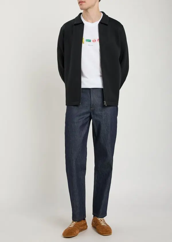 Paul Smith High-neck Zip-up Sweatshirt