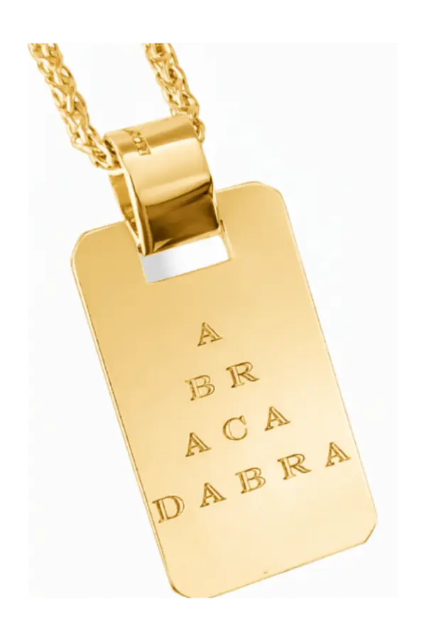 FLORENTIS JEWELLERY Abracadabra" Pendant In Sterling - Silver