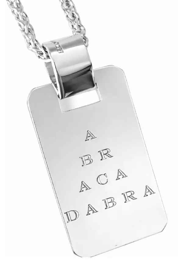FLORENTIS JEWELLERY Abracadabra" Pendant In Sterling - Silver