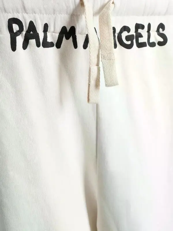 Palm Angels Logo Print Track Pants
