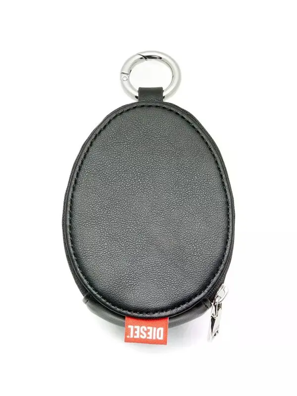 DIESEL® Zip Keyring - Black