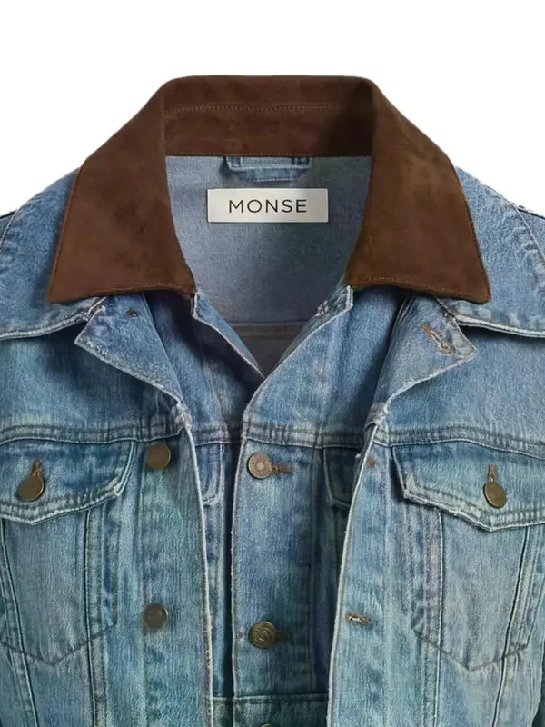 Monse Double-loop Denim Jacket