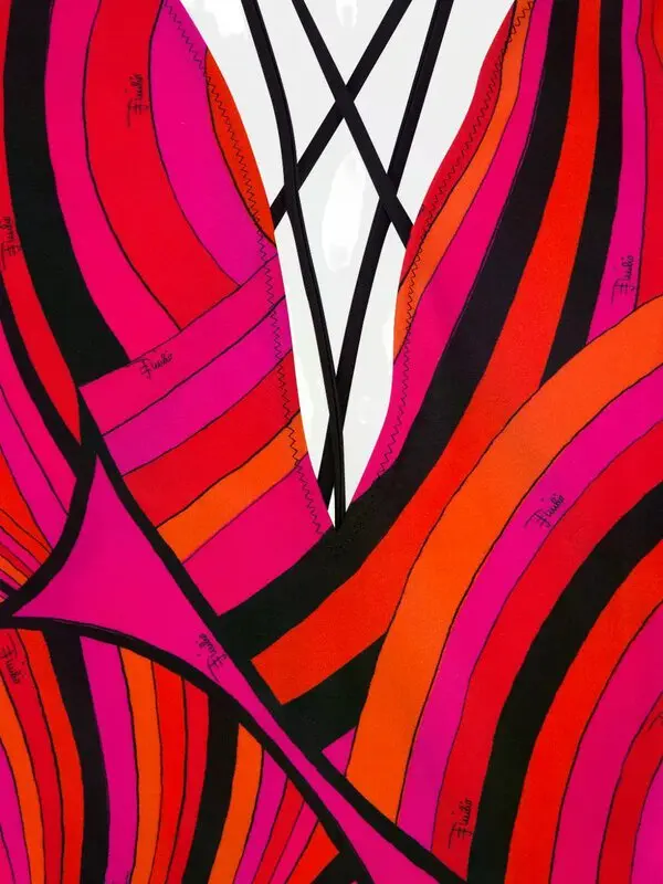 Emilio Pucci Iride Print Swimsuit
