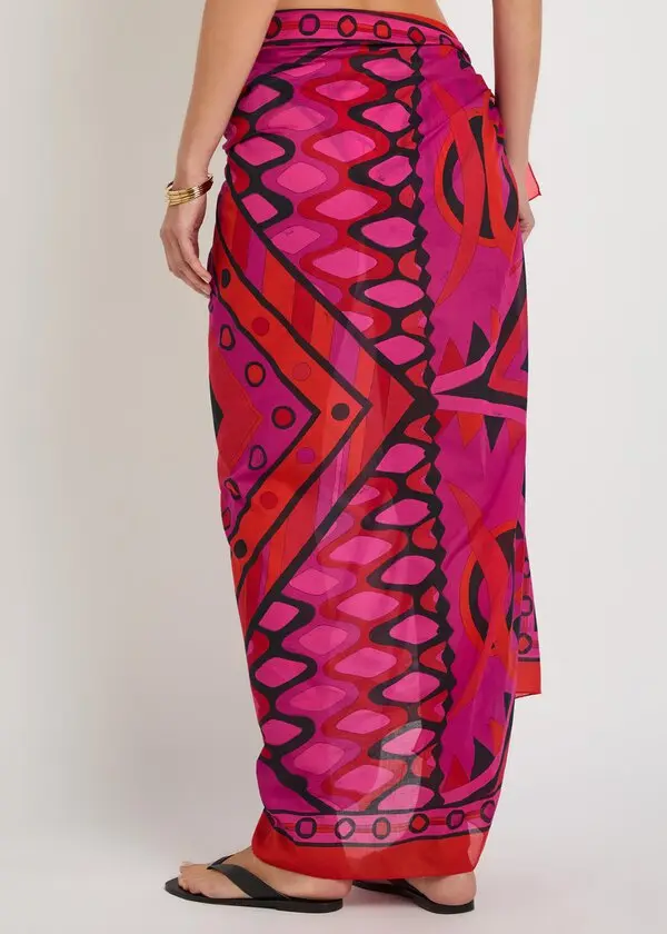 Emilio Pucci Printed Cotton Sarong