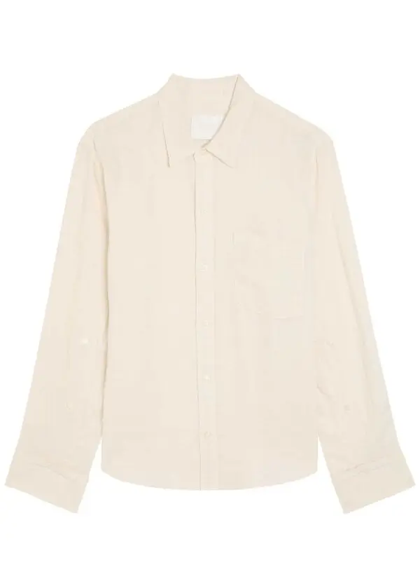Citizens Of Humanity Kayla Shrunken Linen Shirt