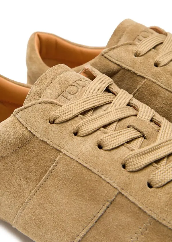 TOD'S Panelled Suede Sneakers