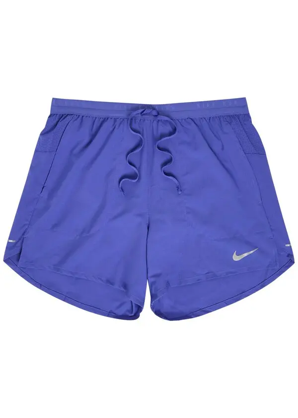 Nike Dri-fit 5' Jersey Shorts - Blue