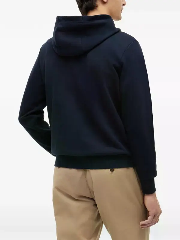Tommy Hilfiger Logo Print Drawstring Hoodie