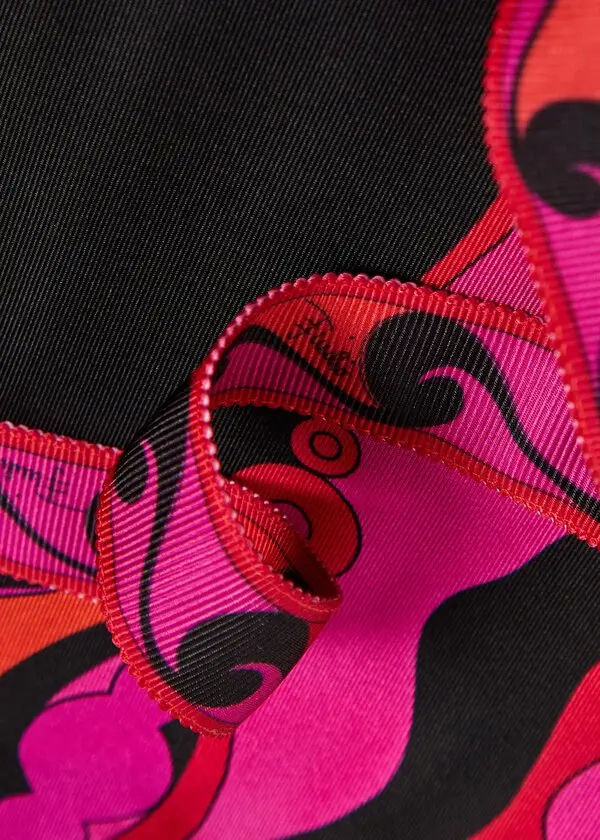 Emilio Pucci Printed Silk Headscarf