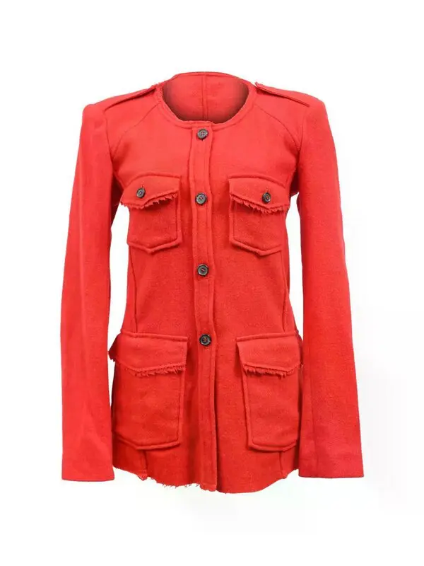 ISABEL MARANT VINTAGE Wool Buttoned Pockets Jacket