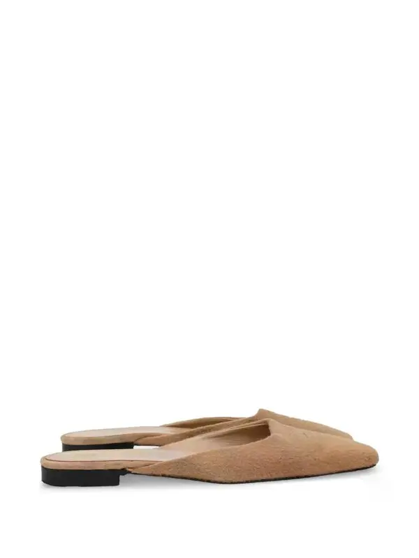 TOTEME Flat Cashmere Mules