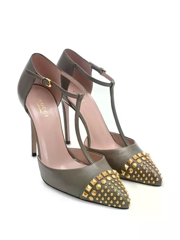 Gucci 2010s Embellished Coline Pumps