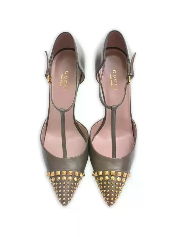 Gucci 2010s Embellished Coline Pumps