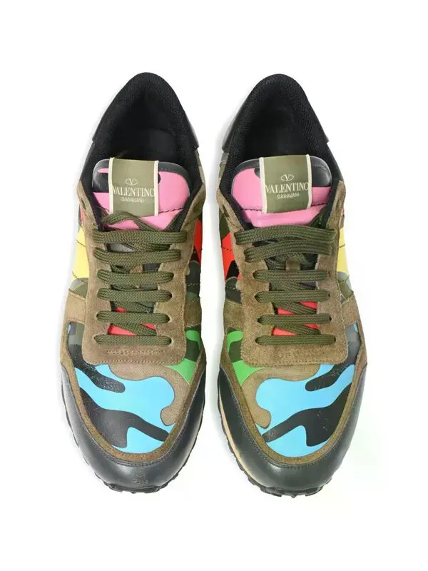 Valentino Garavani Rockrunner Rockstud Sneakers