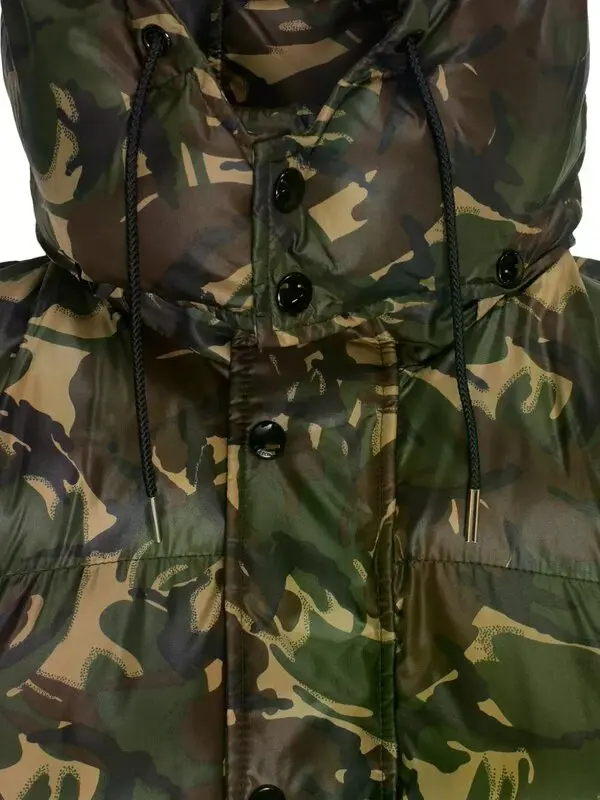 Celine Camouflage Quilted Vest