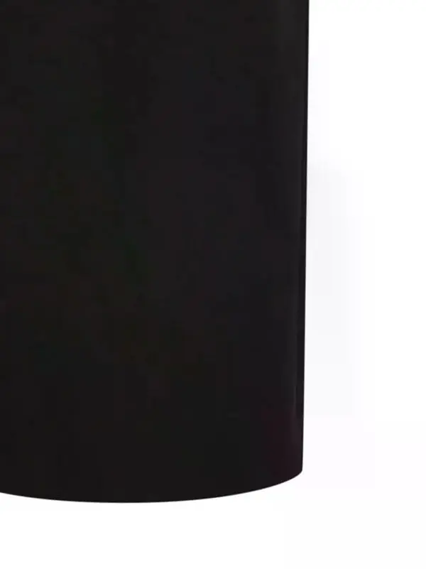 Calvin Klein Spaghetti Strap Midi Dress - Black