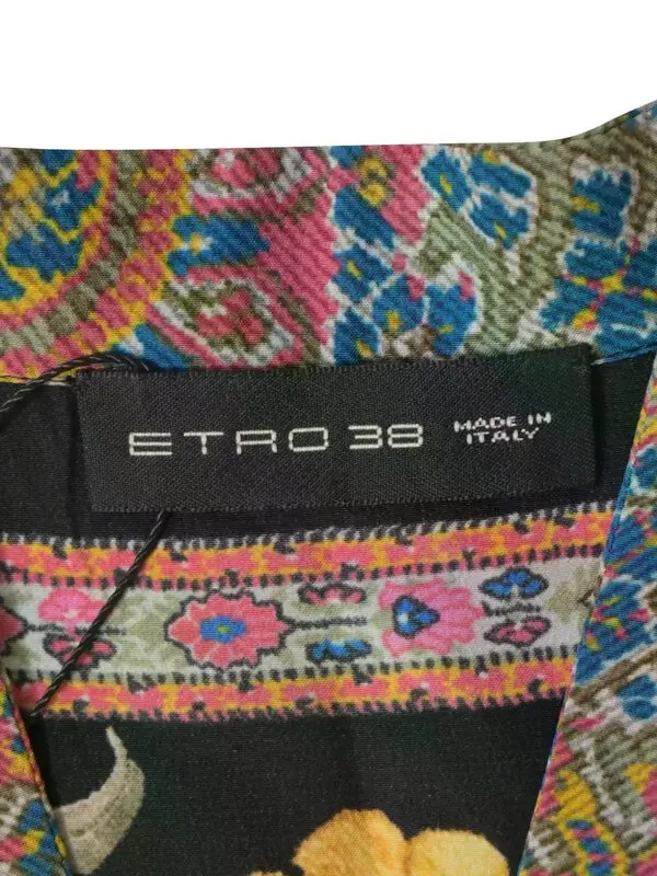 Etro Printed Silk Blouse