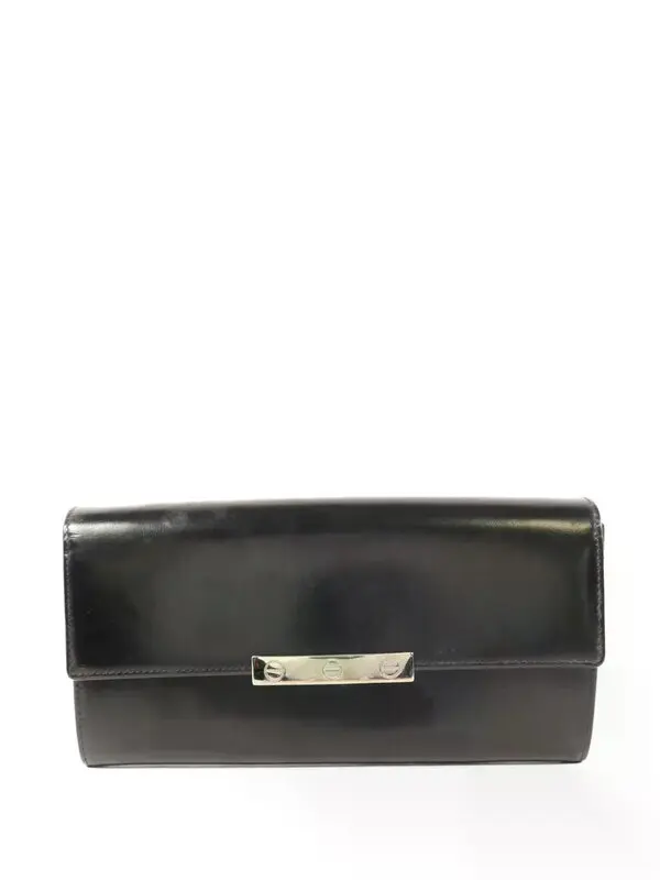 Cartier Love Leather Wallet - Black
