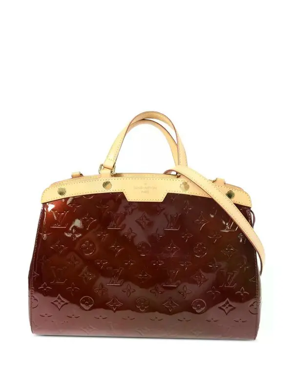 LOUIS VUITTON Monogram Vernis Brea Mm Tote Bag