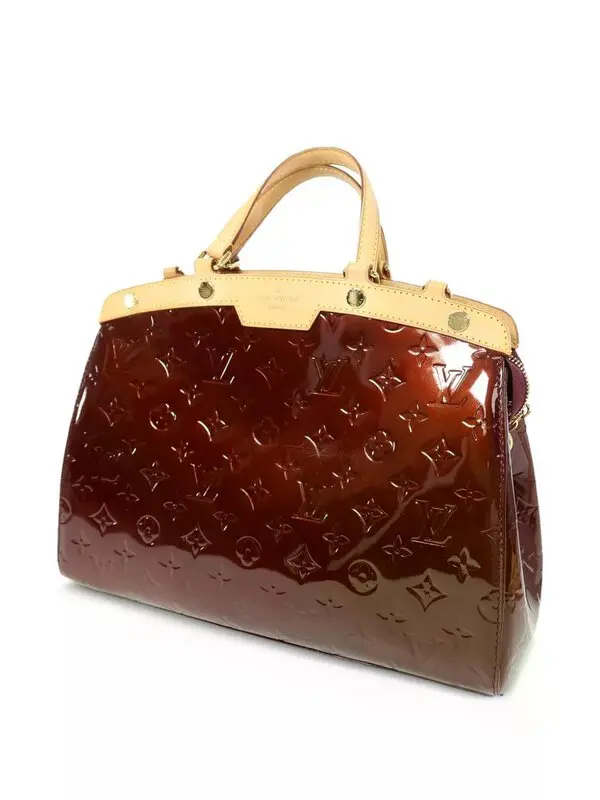 LOUIS VUITTON Monogram Vernis Brea Mm Tote Bag