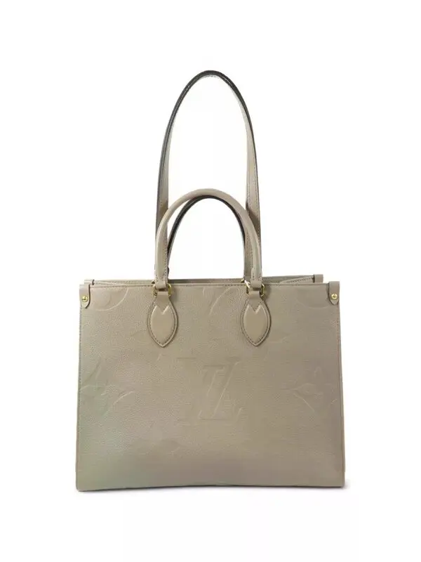 LOUIS VUITTON Two-way Calfskin Tote Bag - Neutrals