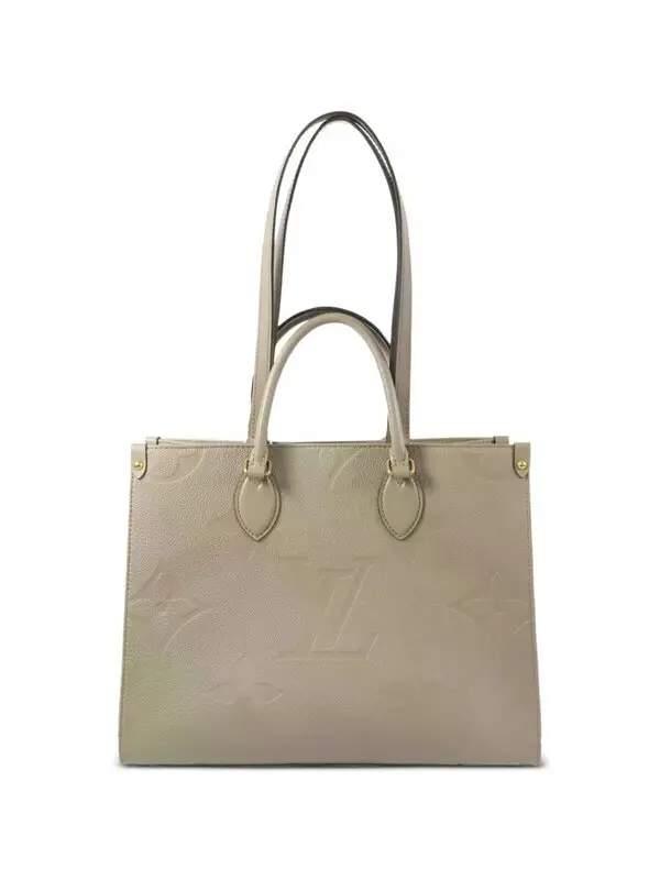 LOUIS VUITTON Two-way Calfskin Tote Bag - Neutrals