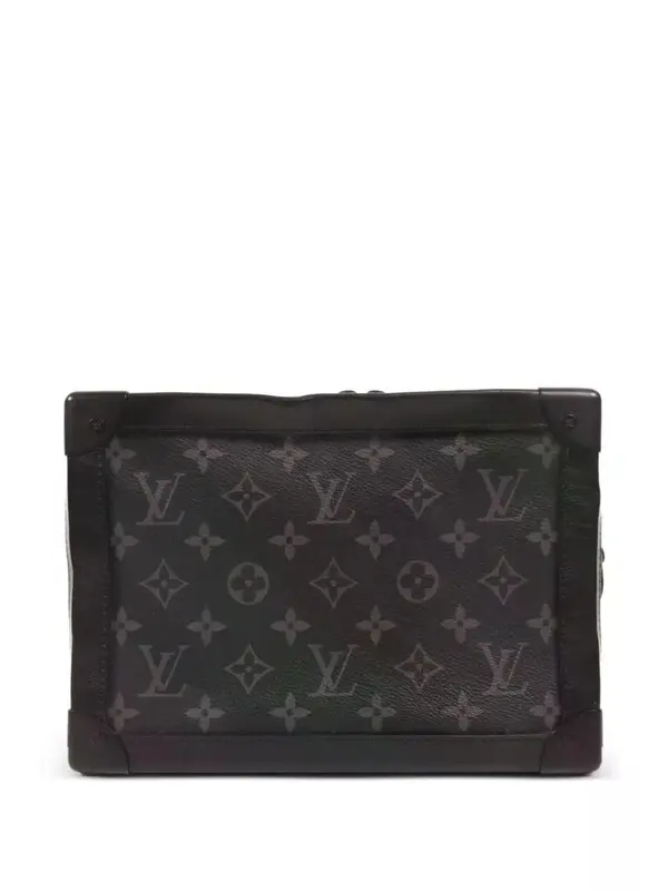 LOUIS VUITTON Soft Trunk Monogram Eclipse Shoulder Bag