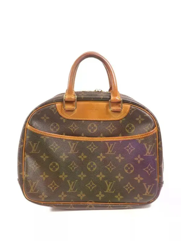 LOUIS VUITTON Trouville Monogram Tote Bag - Brown