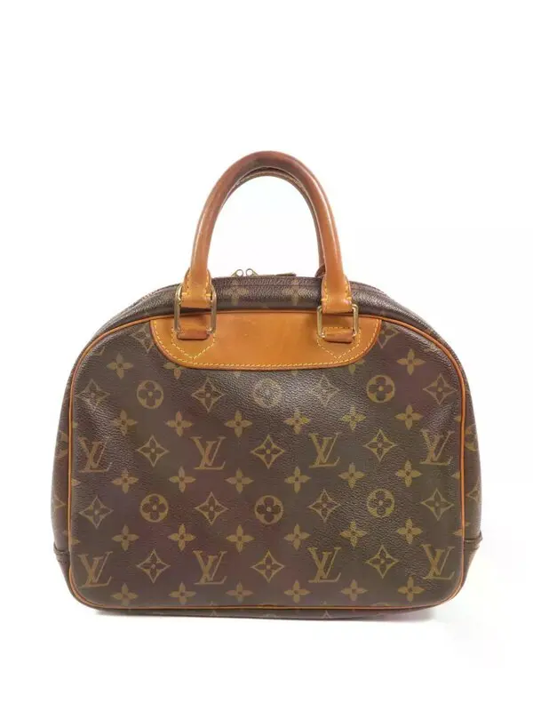 LOUIS VUITTON Trouville Monogram Tote Bag - Brown