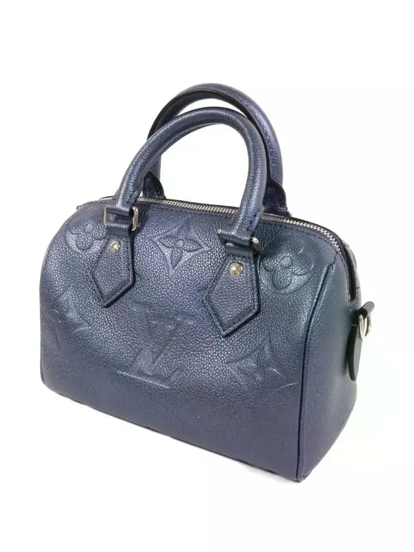 LOUIS VUITTON Speedy Bandoulière 20 Tote Bag - Blue