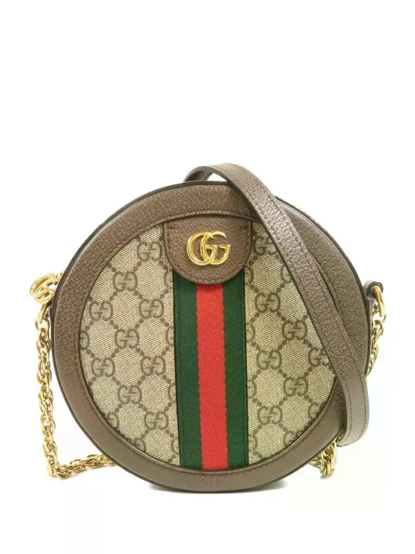 Gucci Ophidia Mini Bag - Brown
