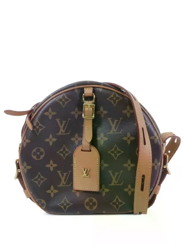 LOUIS VUITTON Monogram Canvas Boite Chapeau Souple Mm Shoulder Bag - Brown