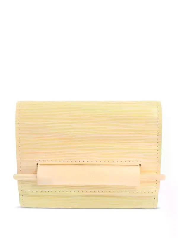 LOUIS VUITTON Porte Monnaie Elastique Tri-fold Wallet - Neutrals