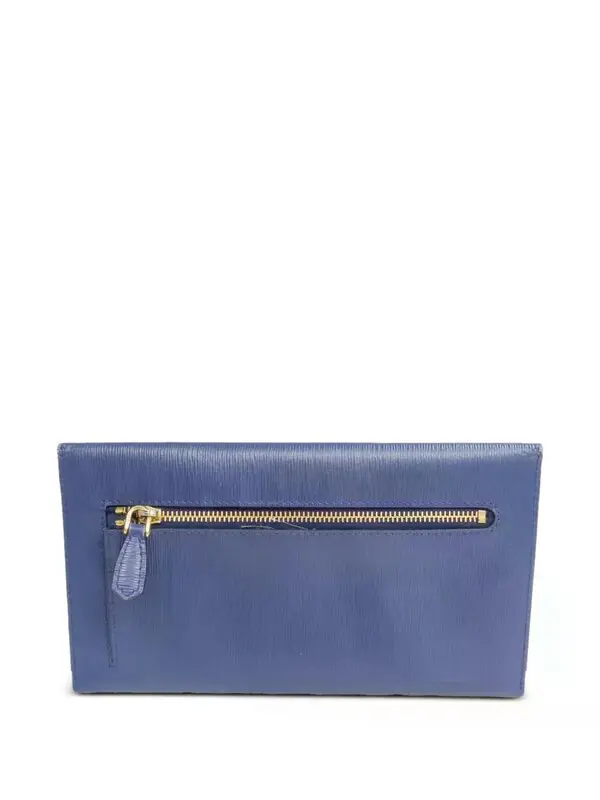 Prada Envelope Leather Wallet