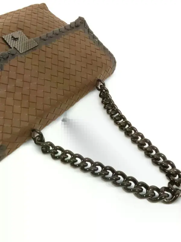 Bottega Veneta Intrecciato Chain Shoulder Bag