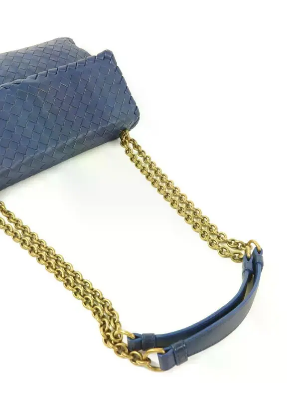 Bottega Veneta Intrecciato Chain-link Shoulder Bag
