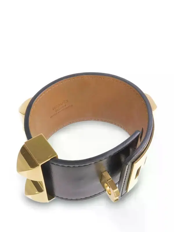 Hermès Collier De Chien Leather Bracelet