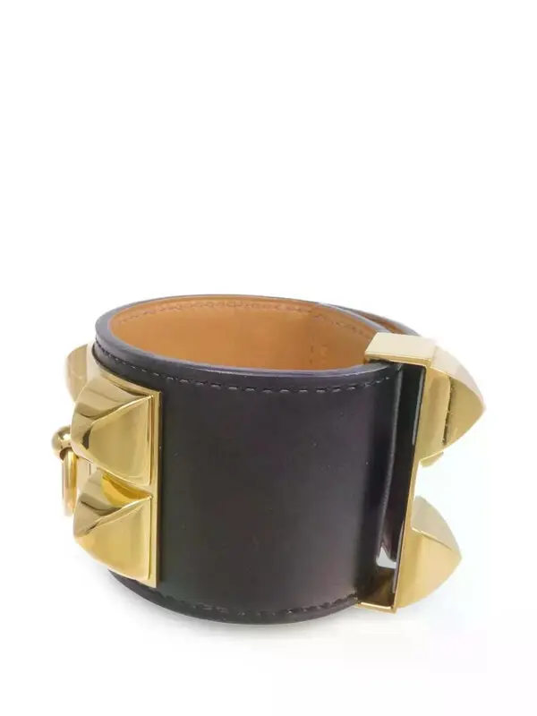 Hermès Collier De Chien Leather Bracelet